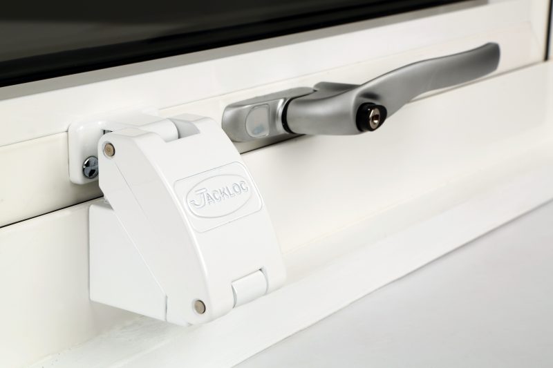 Titan by Jackloc Folding Window Restrictor Strong and Secure