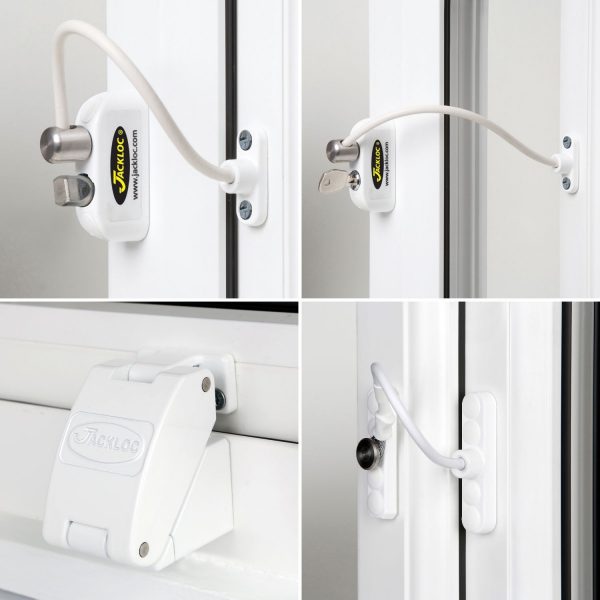 UPVC Window Restrictors For Home and Commercial from Jackloc